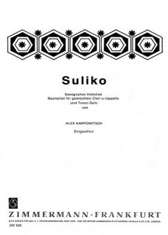 Suliko » Noten für gemischten Chor - ZM526