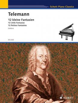 12 kleine Fantasien von Georg Philipp Telemann (Download) » Klaviernoten