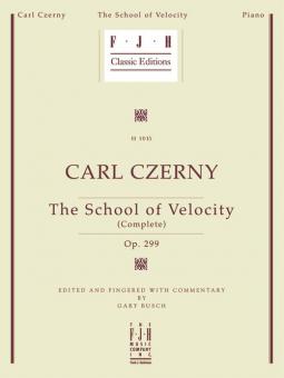 School Of Velocity Op.299 von Carl Czerny » Klaviernoten