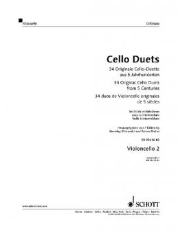 Cello Duets (Download) im Alle Noten Shop kaufen
