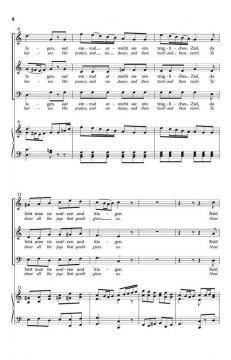 Der Tanz (The Dance) » Noten für gemischten Chor