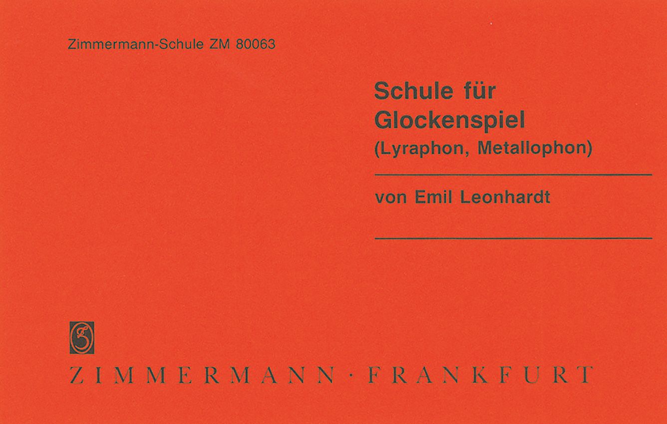Schule für Glockenspiel (Lyra) von Emil Leonhardt » Noten für Stabspiele