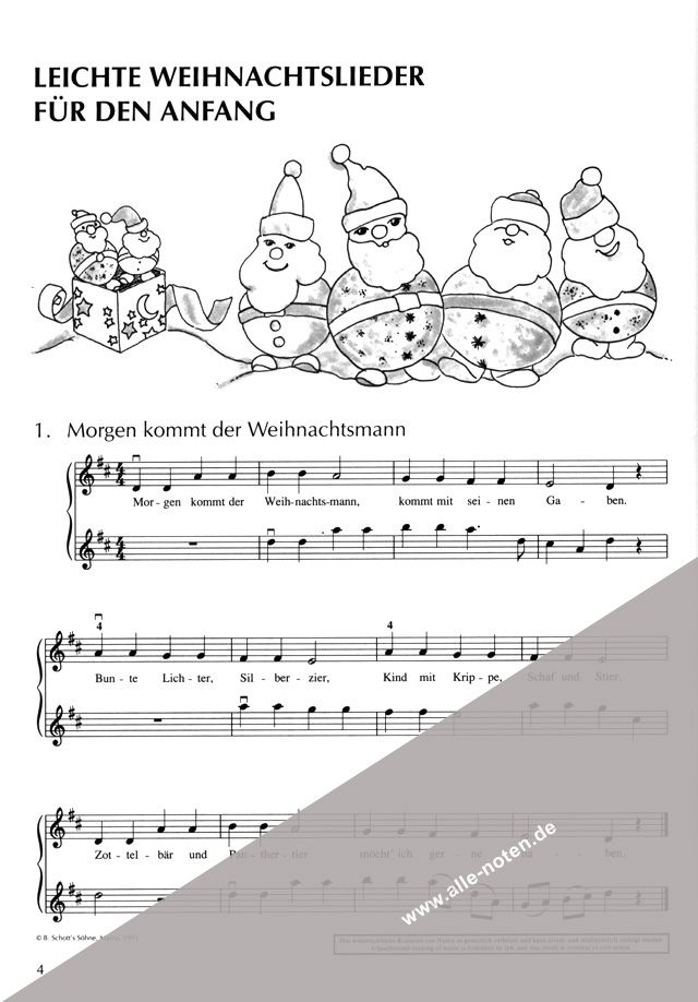 Die schönsten Weihnachtslieder Noten » schnell & günstig kaufen